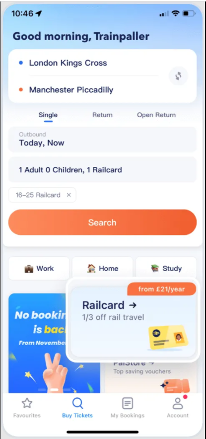 Baldock to London Kings Cross Train – TrainPal